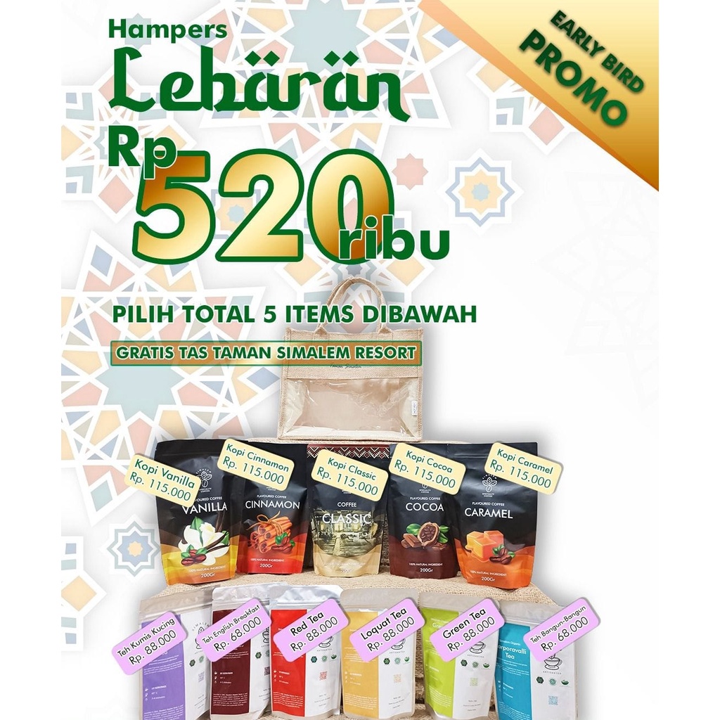 Jual Paket Hampers Ramadhan Parcel Gift Lebaran Idul Fitri Teh dan Kopi ...