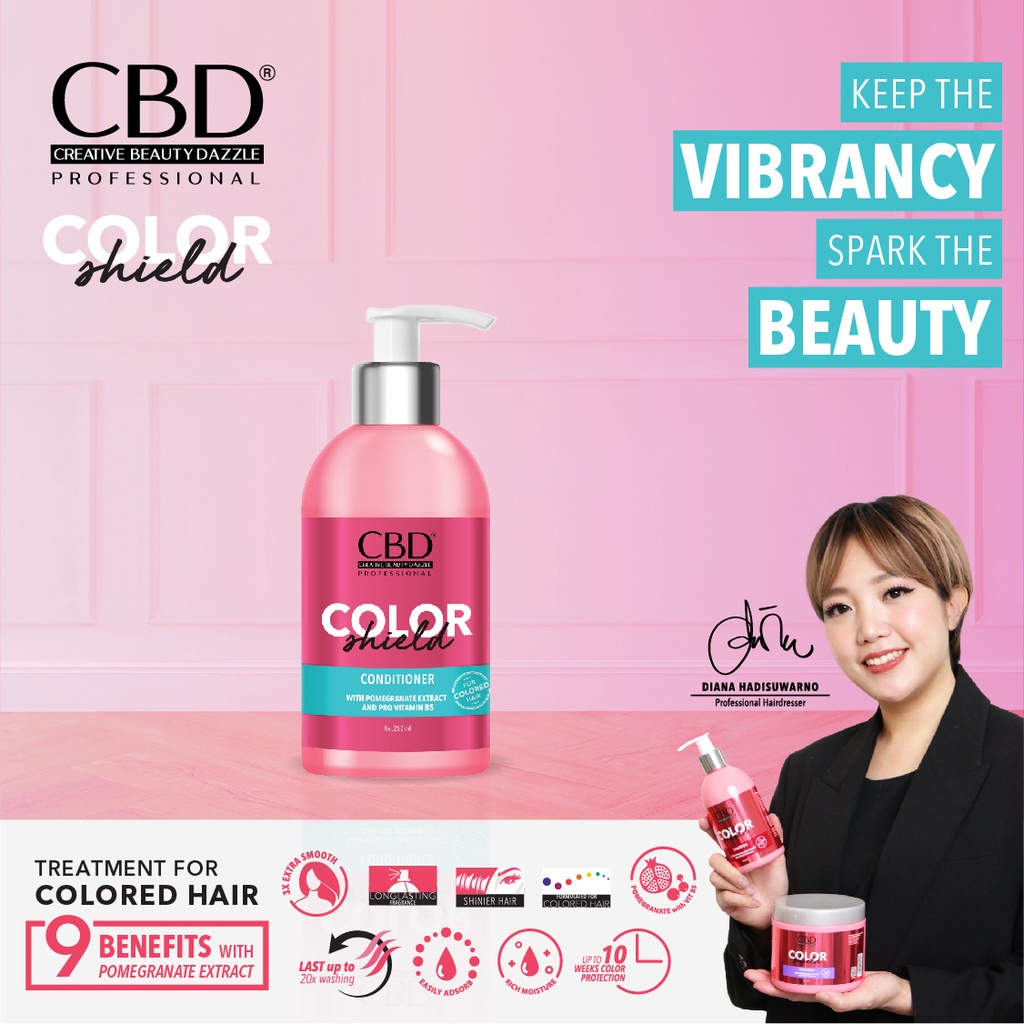 Jual CBD Color Shield Conditioner 250ml | Shopee Indonesia