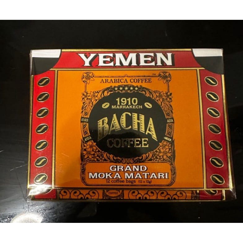 Jual Bacha Yemen Grand Moka Matari 12 Coffee Bags | Shopee Indonesia