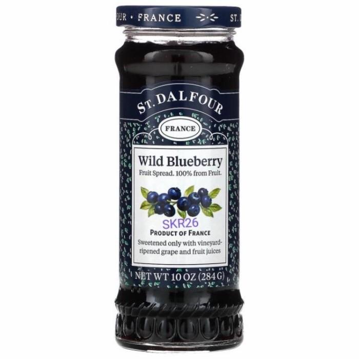 Jual ST DALFOUR FRUIT SPREAD - WILD BLUEBERRY 284 G | Shopee Indonesia