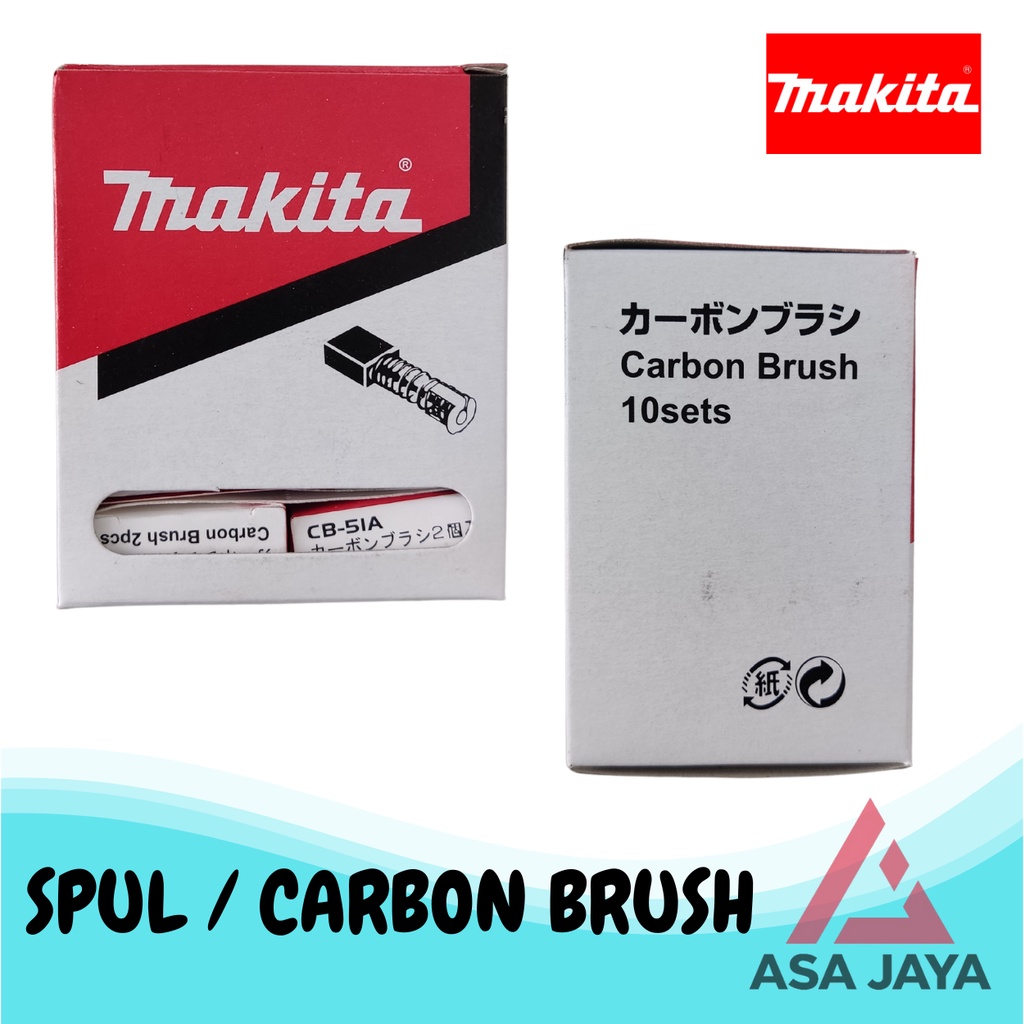 Jual CARBON BRUSH MAKITA CB 51 A / Arang / Spul / Sepul / Bostel / Kul (PER-BOX) | Shopee Indonesia