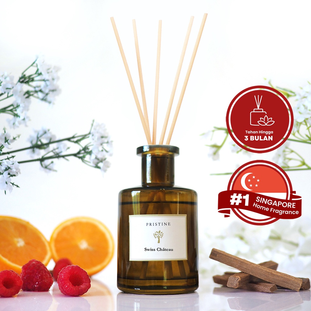 Jual Pristine Swiss Chateau Reed Diffuser 180ml Hotel Series