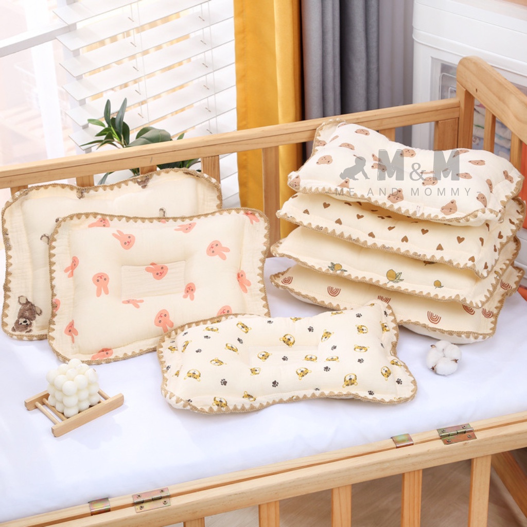 Jual Bantal Bayi Anti Peyang Pipih dengan Bahan Katun Desain kualitas ...