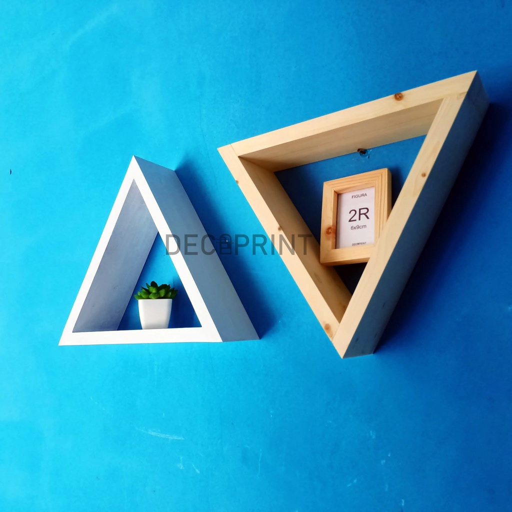 Jual SidsWood [RSD] Rak Segitiga Dinding Kayu Jati Belanda – Rak ...