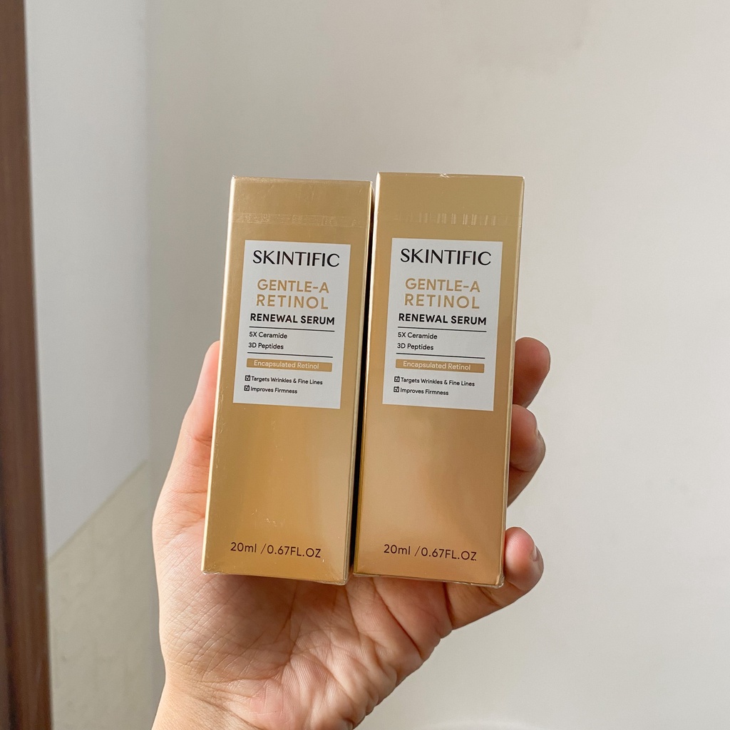 Jual SKINTIFIC Gentle A Retinol Renewal Serum 20ml [100% Ori+Baru ...