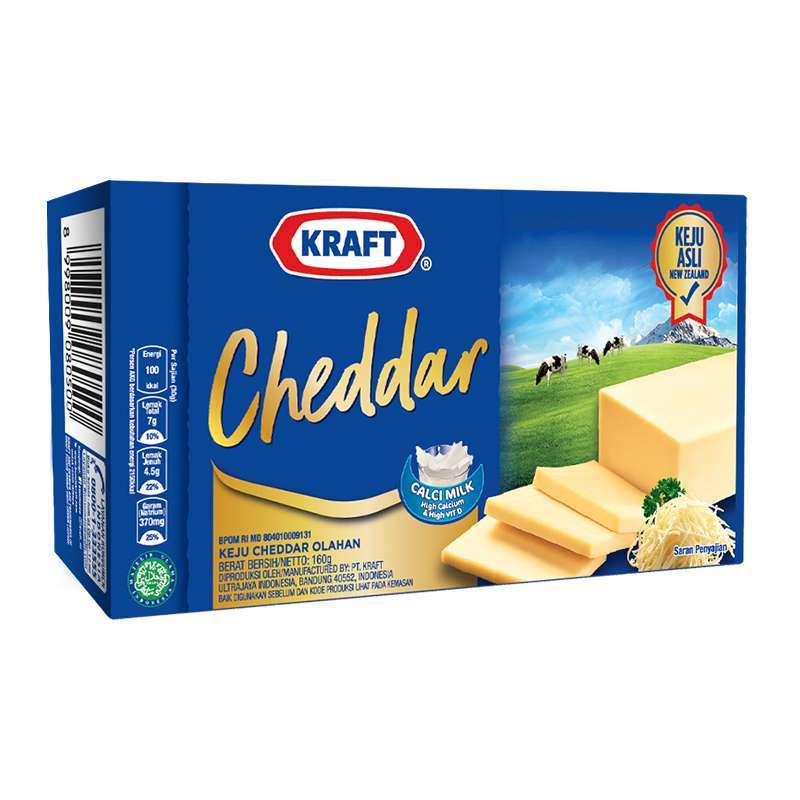 Jual Kraft Cheddar & Quick Melt Mozza 160gr | Shopee Indonesia