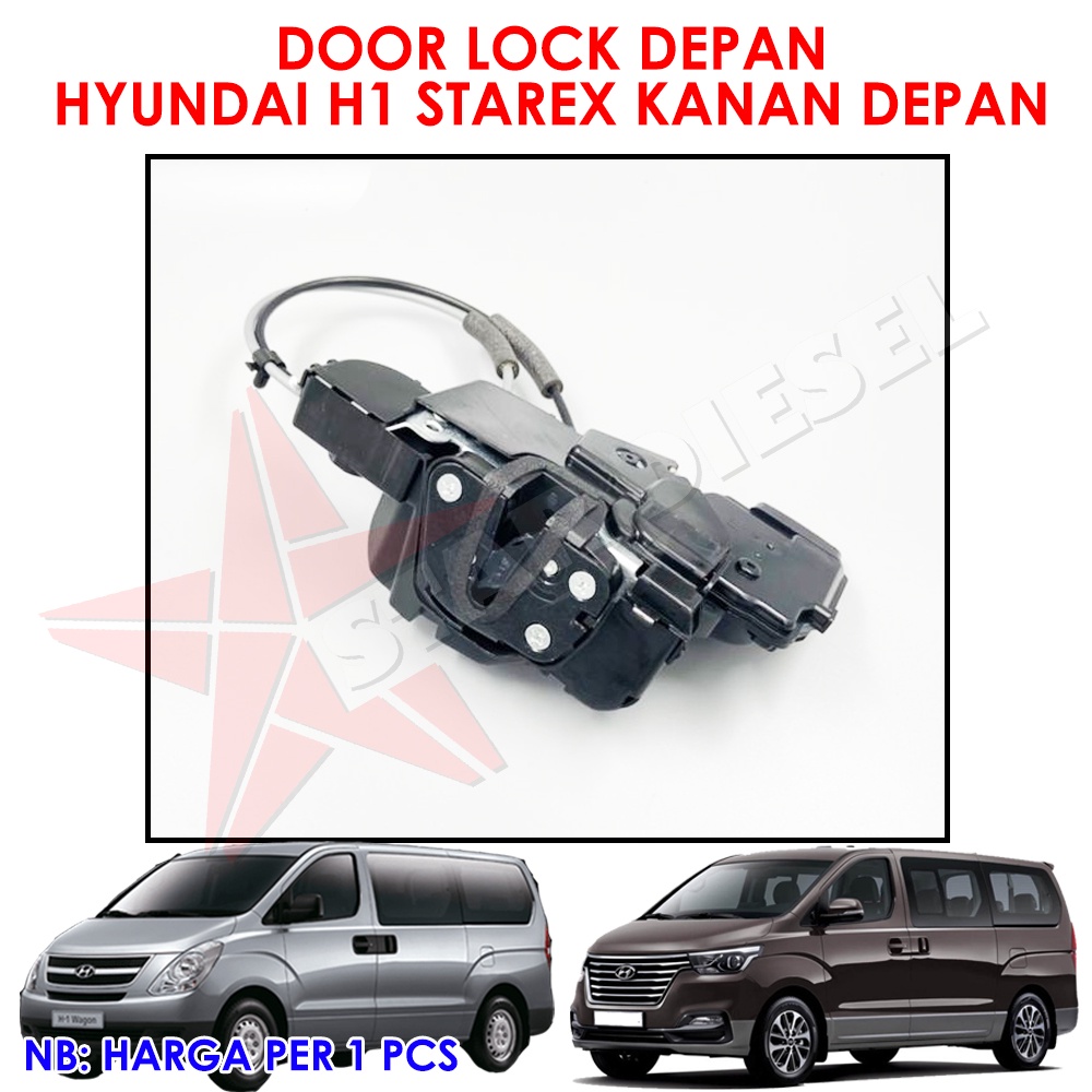 Jual DOOR LOCK DEPAN HYUNDAI H1 STAREX A1 A2 KANAN (RH) DEPAN ACTUATOR ...