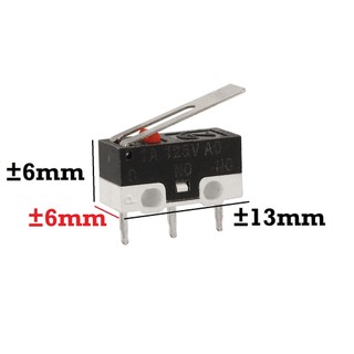 Jual [HAEBOT] Micro Limit Switch Saklar Mikro Tekan SPDT 125V 1A Mini ...