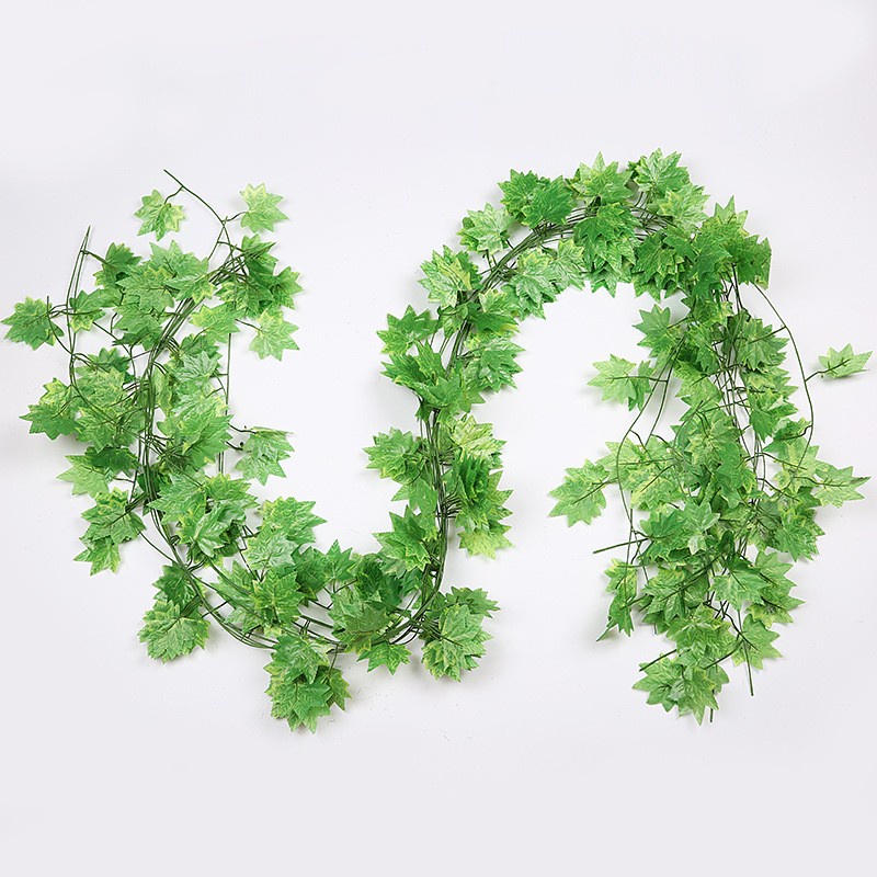 Jual Daun Maple Rambat Hijau Artificial / Tanaman Plastik Hias Dekorasi ...