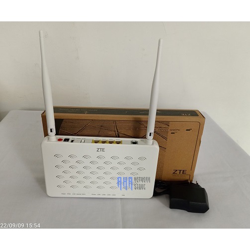 Jual ONU ZTE F460 V6 EPON Wireless 300Mbps External Antenna ONU EPON ...