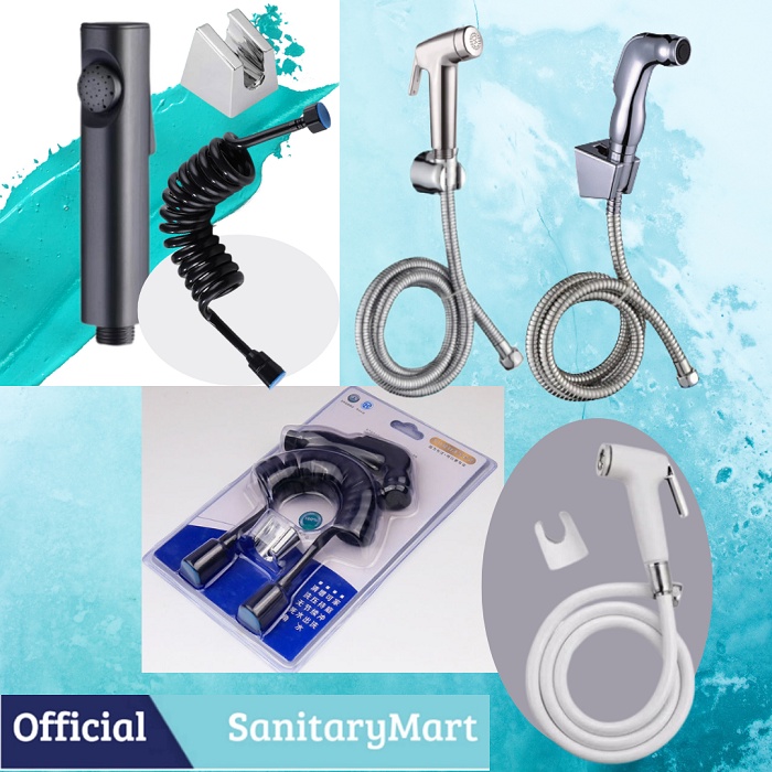 Jual Jet Shower Kloset Toilet Closet Cebok WC Semprotan Duduk Kamar Mandi Ringan Kamar Mandi ...