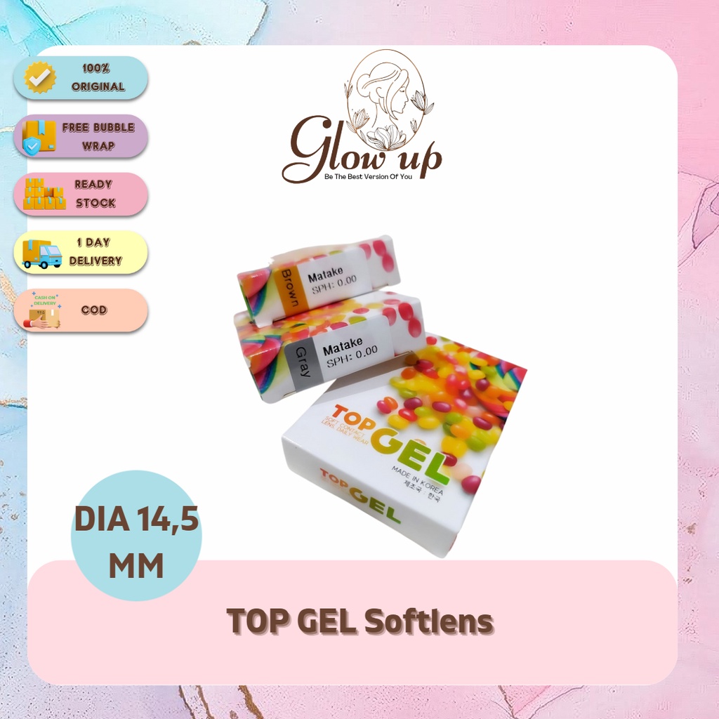 Jual softlens TOP GEL universal / macaron /adelio/ moonlit/ princess ...