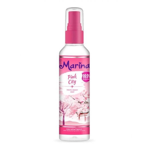 Jual MARINA Hair & Body Mist Cologne 100ml Carribean Breeze Secret ...