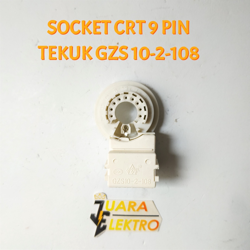 Jual Socket CRT 9 PIN TEKUK G2S 10-2-108 | Socket CRT Tabung Leher ... Jual Socket CRT 9 PIN TEKUK G2S 10-2-108 | Socket CRT Tabung Leher ...