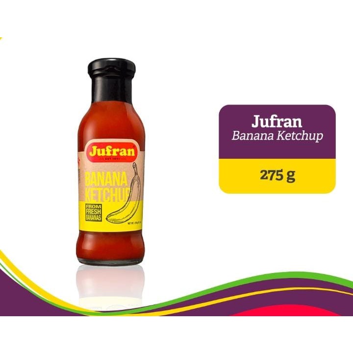 Jual JUFRAN BANANA CATSUP/RED HOT CHILI/TOMATO KETCHUP/SWEET CHILI ...