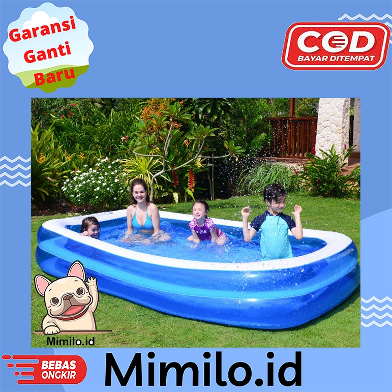 Jual MIMILO PG5405 Kolam Renang Jumbo Merk Playground Ukuran 2M Bahan Tebal Rekomendasi Anak ...