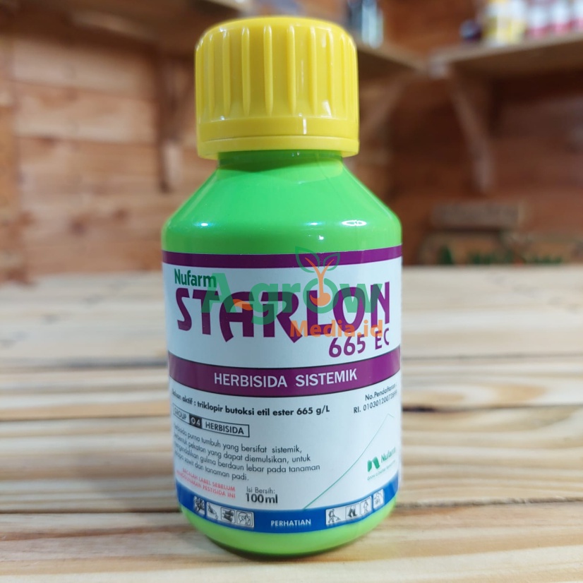 Jual Herbisida Starlon 665 EC 100ml Nufarm Obat Pembasmi Rumput Liar ...