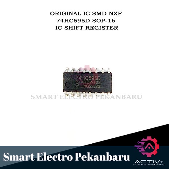 Jual ORIGINAL IC 74HC595 NXP SMD IC Shift Register IC DISPLAY 74HC595D ...