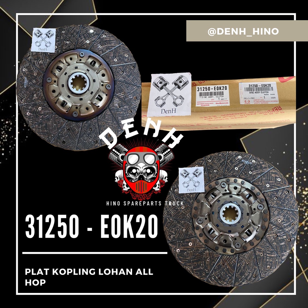 Jual 31250-E0K20 Plat kopling Hino Lohan ALL Asli HOP | Shopee Indonesia