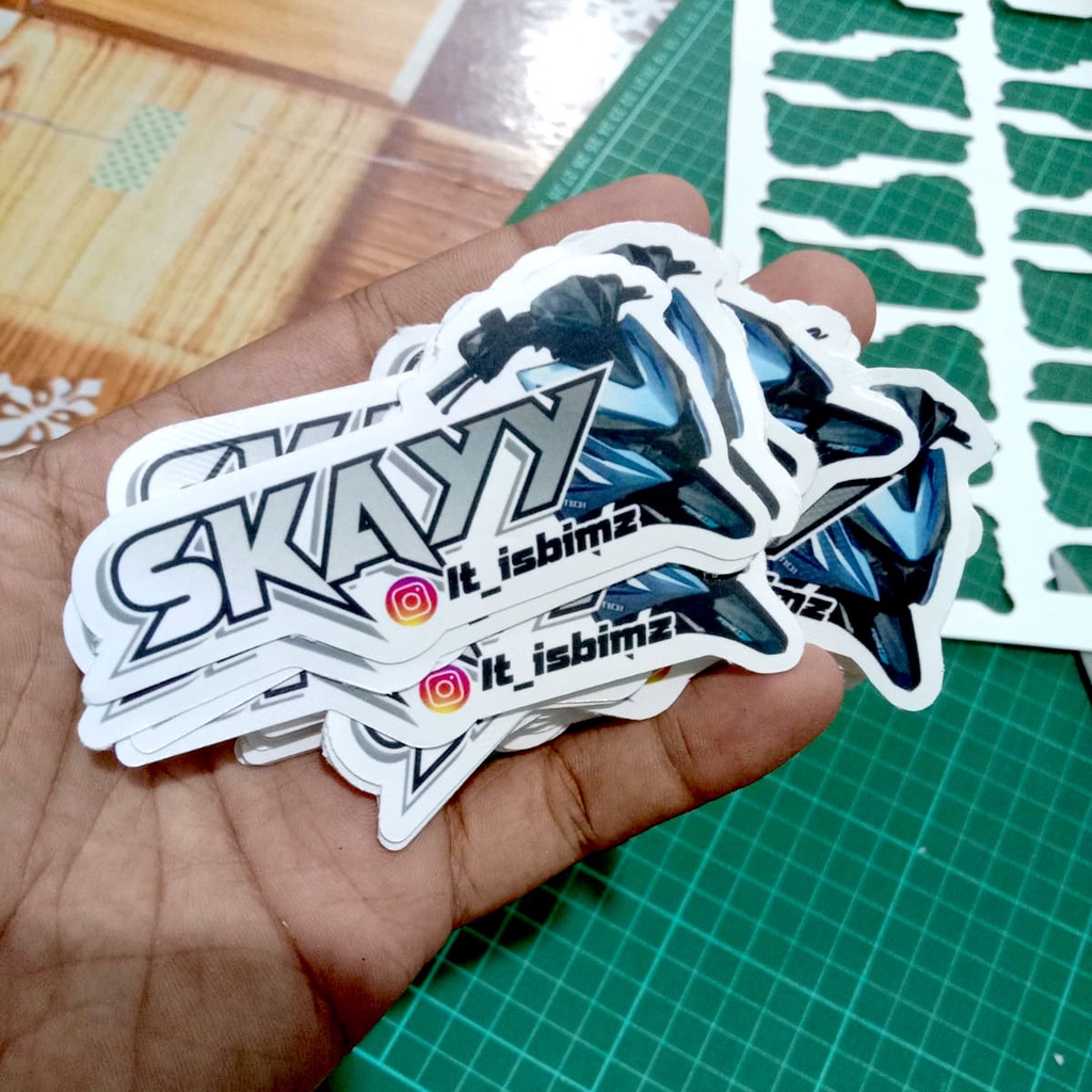Jual Sticker Vinyl | Sticker Komunitas | Sticker Nama | Sticker ...