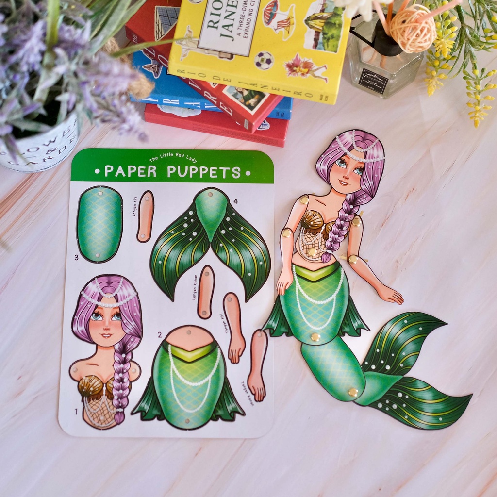 Jual littleredlady - “PAPER PUPPET” series (Bepe bepean, Wayang Orang ...