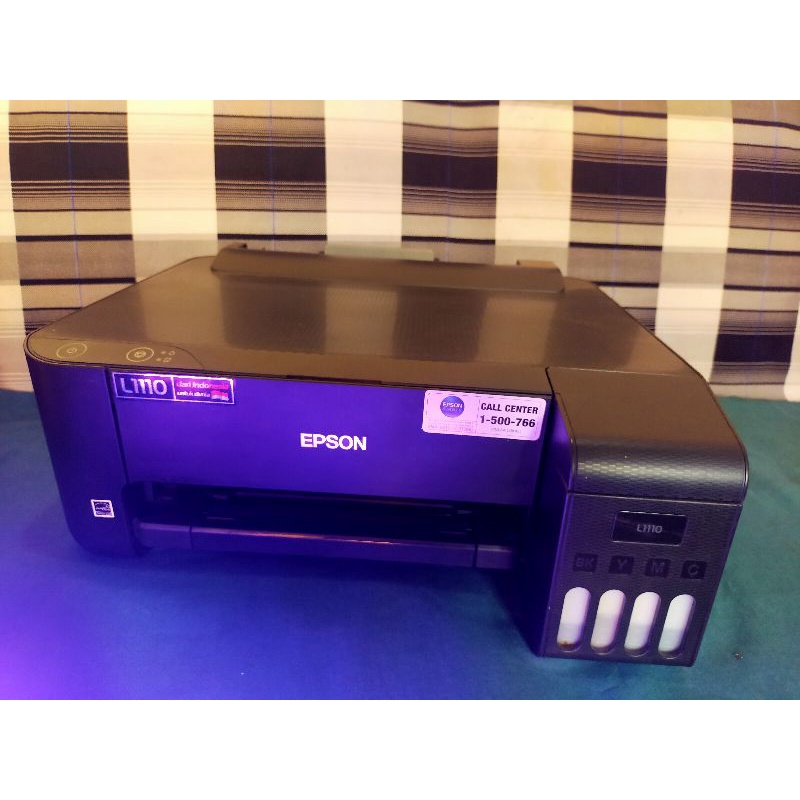Jual PRINTER EPSON L1110 ECO TANK PRINTER WARNA PRINT ONLY SECOND LEK ...