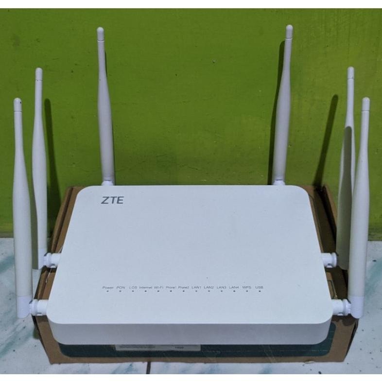 Jual ZTE GPON ONT ZXHN F670 Premium Dual-Band Router Wireless Access ...