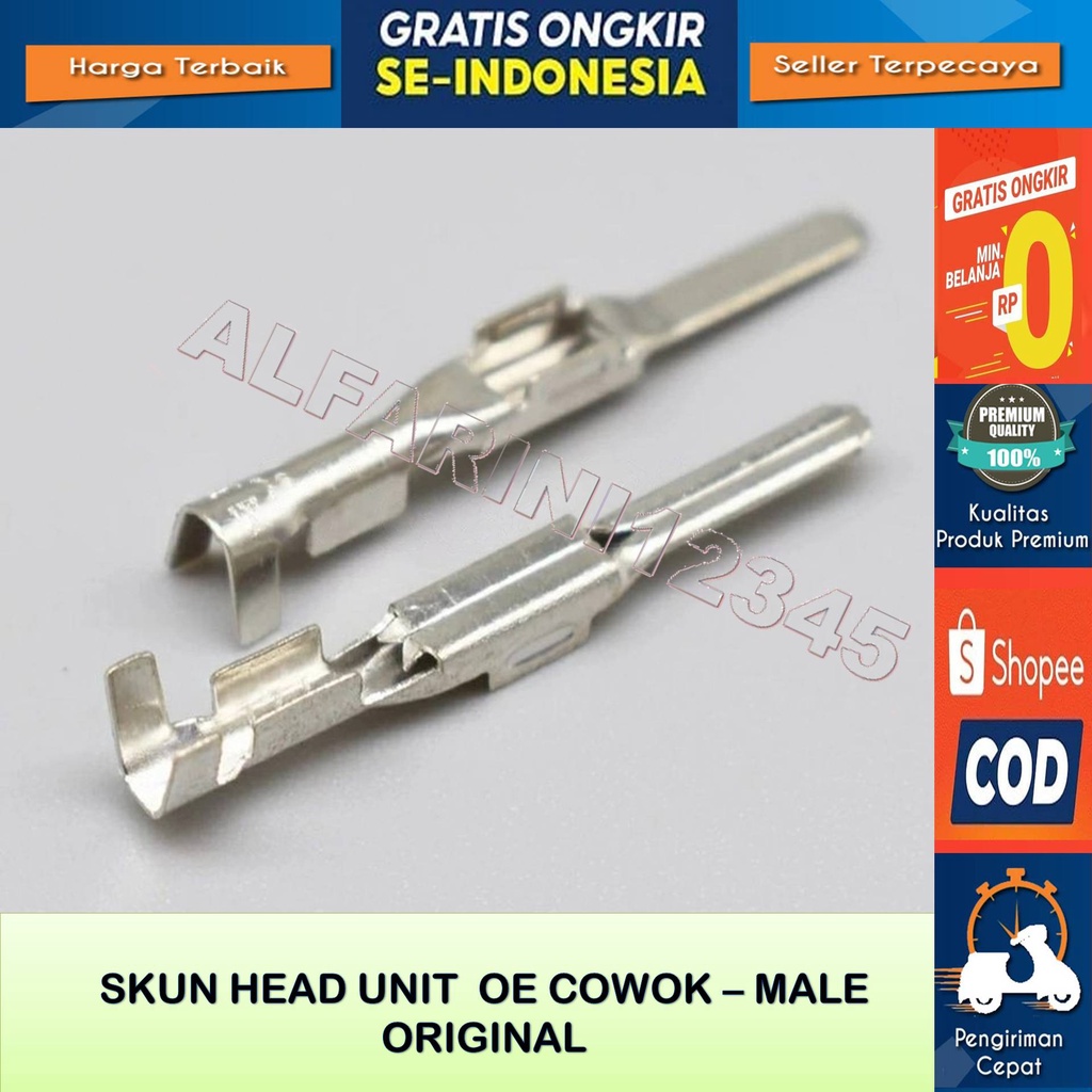 Jual Skun Male koil mobil Toyota Daihatsu - SKUN TERMINAL FEMALE SOKET ...
