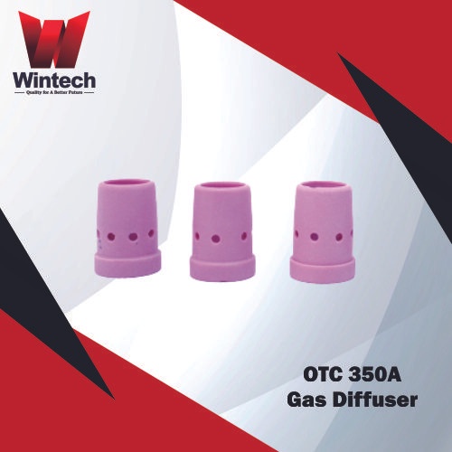Jual GAS DIFFUSER OTC 350A WINTECH ISI 10 PCS / KERAMIK GAS DIFFUSER ...
