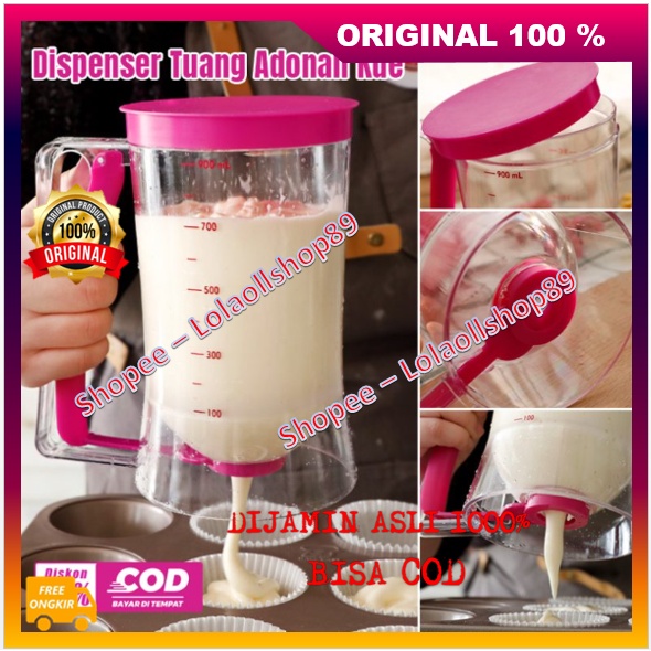 Jual Dispenser Tuang Adonan KueGelas Takar Adonan Kue Mentakar Adonan ...