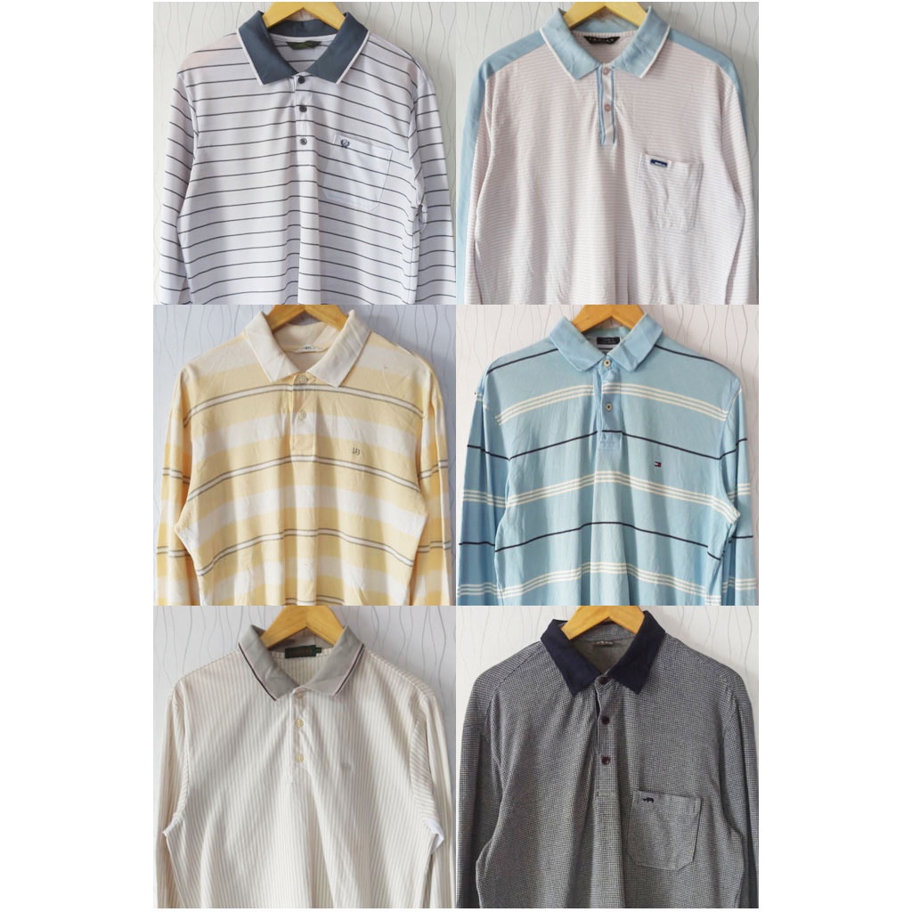 Jual OBRAL UNDER 60K - POLO RUGBY SHIRT LENGAN PANJANG TSHIRT KAOS ...