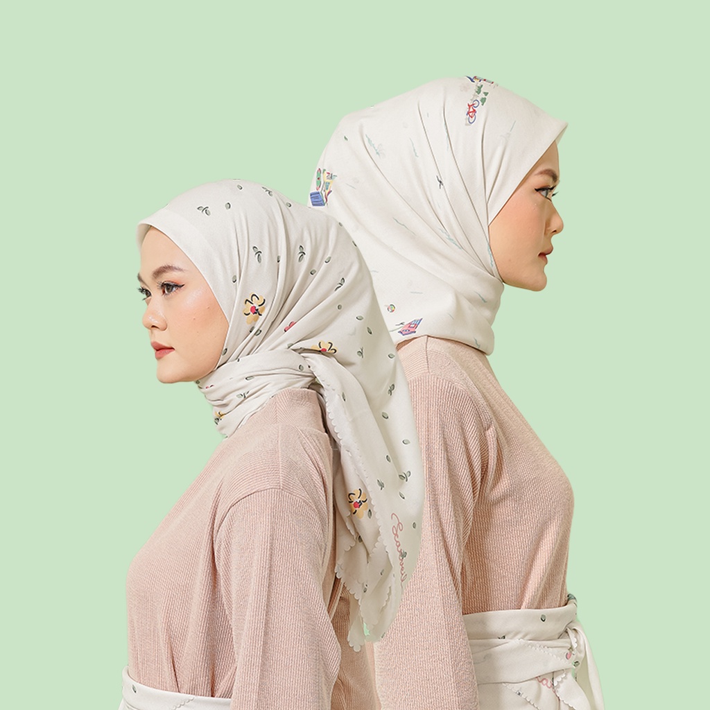 Jual Scarveil Hazirah Scarf Hijab Printing 2 Sisi Bahan Voal Premium ...