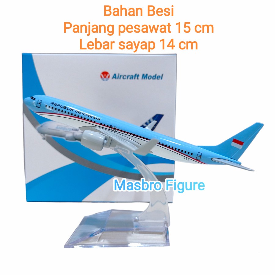 Jual Diecast Pesawat Republik Indonesia Aircraft model RI | Shopee ...