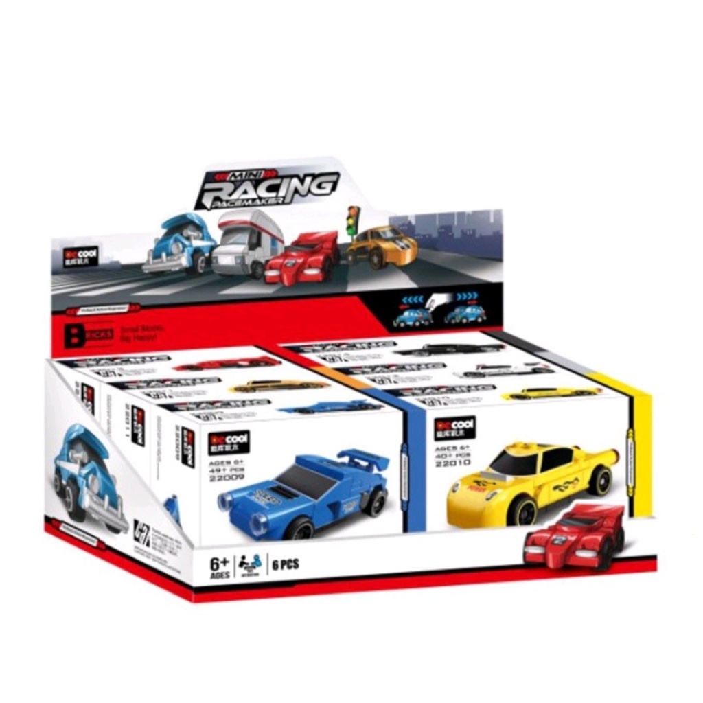 Jual Brick Decool Mobil Mini Racing Pacemaker 22009 - 22014 | Shopee ...