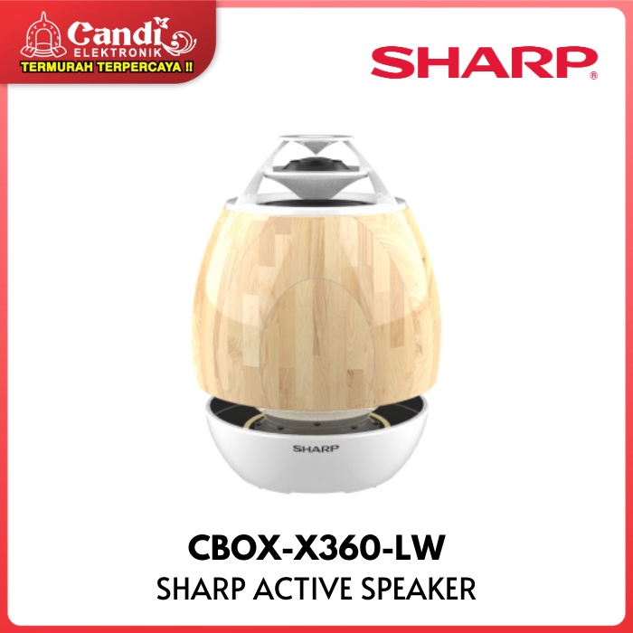 Jual SHARP Active Speaker CBOX-X360-LW | Shopee Indonesia
