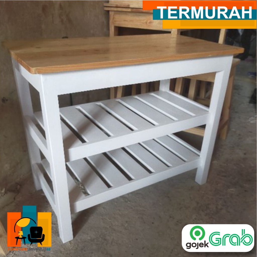 Jual Meja Susun 3 Tingkat | Meja Aquarium | Meja Rak | Meja Kayu ...