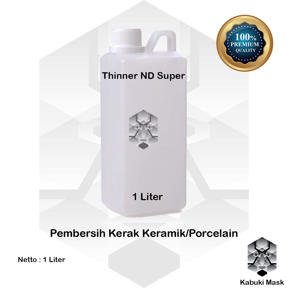 Jual Thinner ND Super 1 Liter/ Tiner ND Super 1 Liter/ Tener ND Super 1 Liter/ Pengencer Cat 1 ...