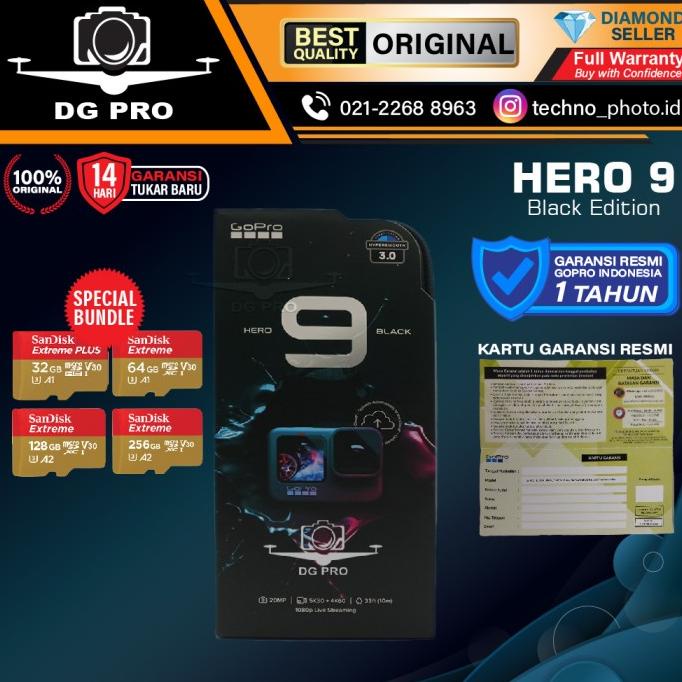 Jual Gopro Hero 9 Black Ultra Smooth Action Camera Hero9 New | Shopee ...