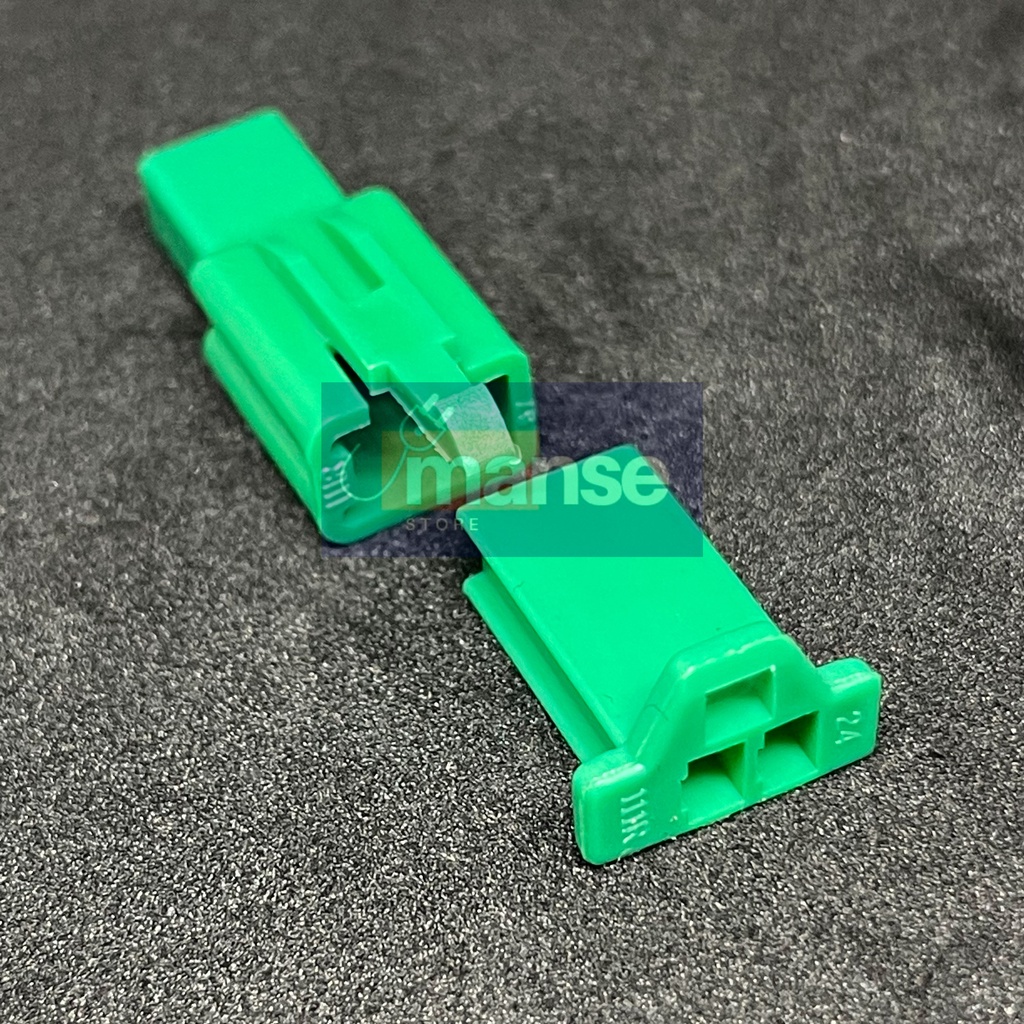 Jual Socket Motor 2 Pin Kecil / Soket Konektor Kabel 2 Pin Warna (Set ...