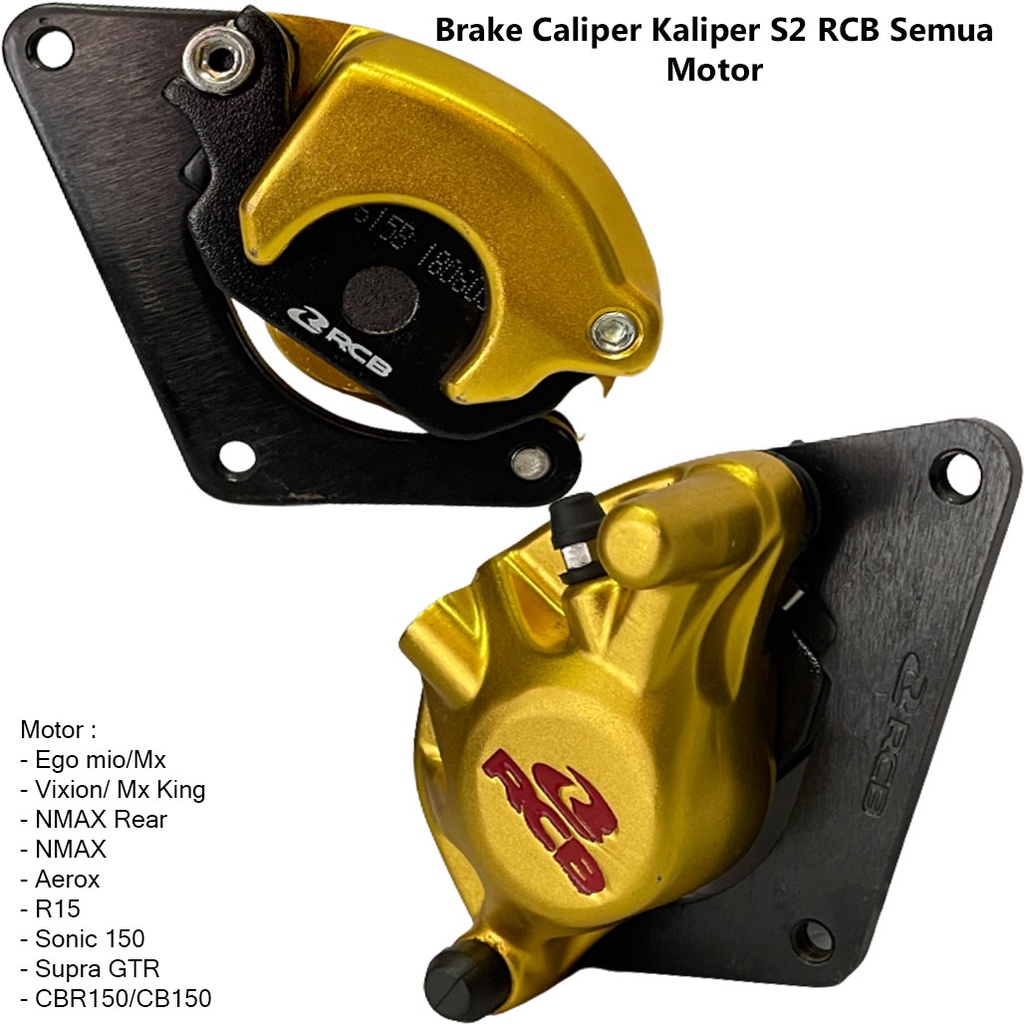 Jual Caliper Kaliper RCB S2 Series Nmax Aerox depan Satria fu gsx ...