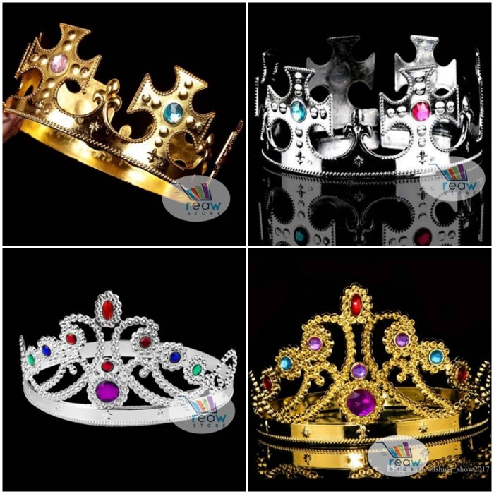 Jual BEST SELLER MAHKOTA PESTA RAJA / RATU, CROWN PARTY KING / QUEEN ...