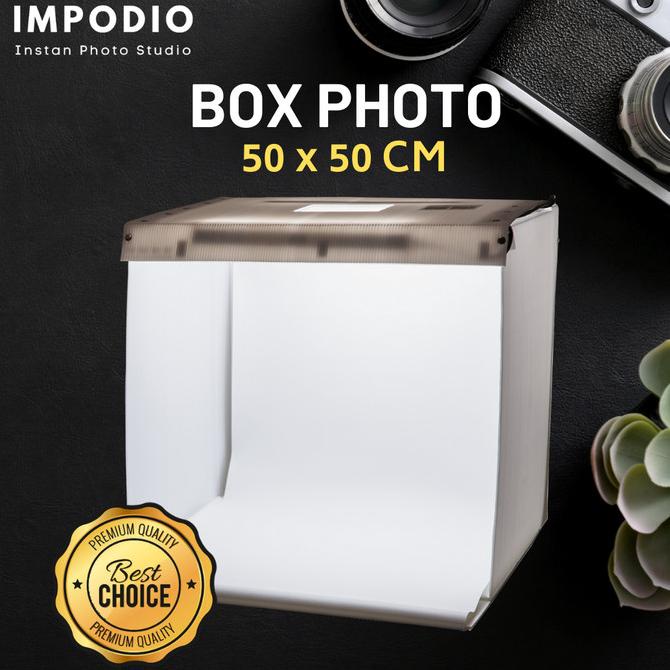 Jual Box Studio Foto Ukuran 50x50 IMPODIO | Shopee Indonesia