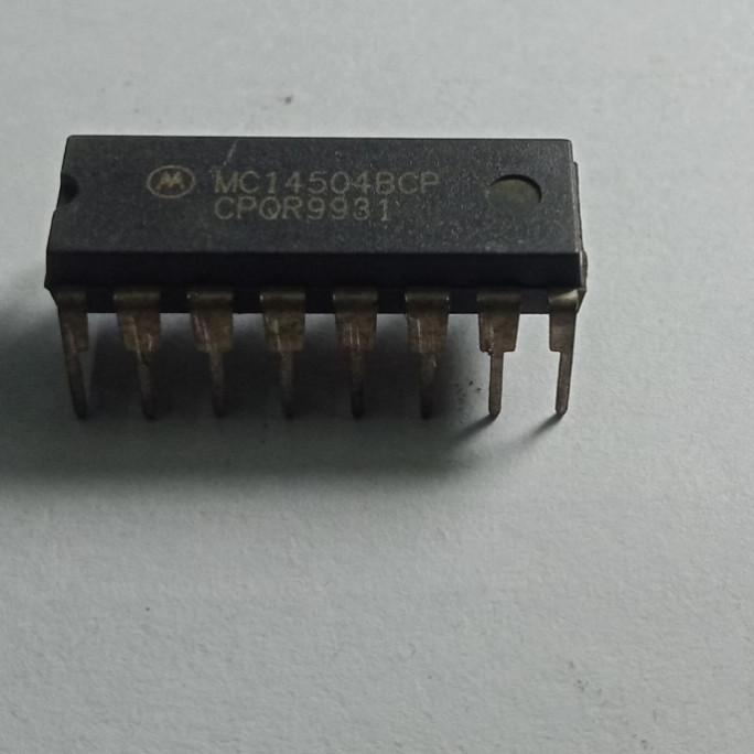 Jual IC MC14504BCP DIP16 CD4504 4504 HEX LEVEL SHIFTER FOR TTL TO CMOS ...