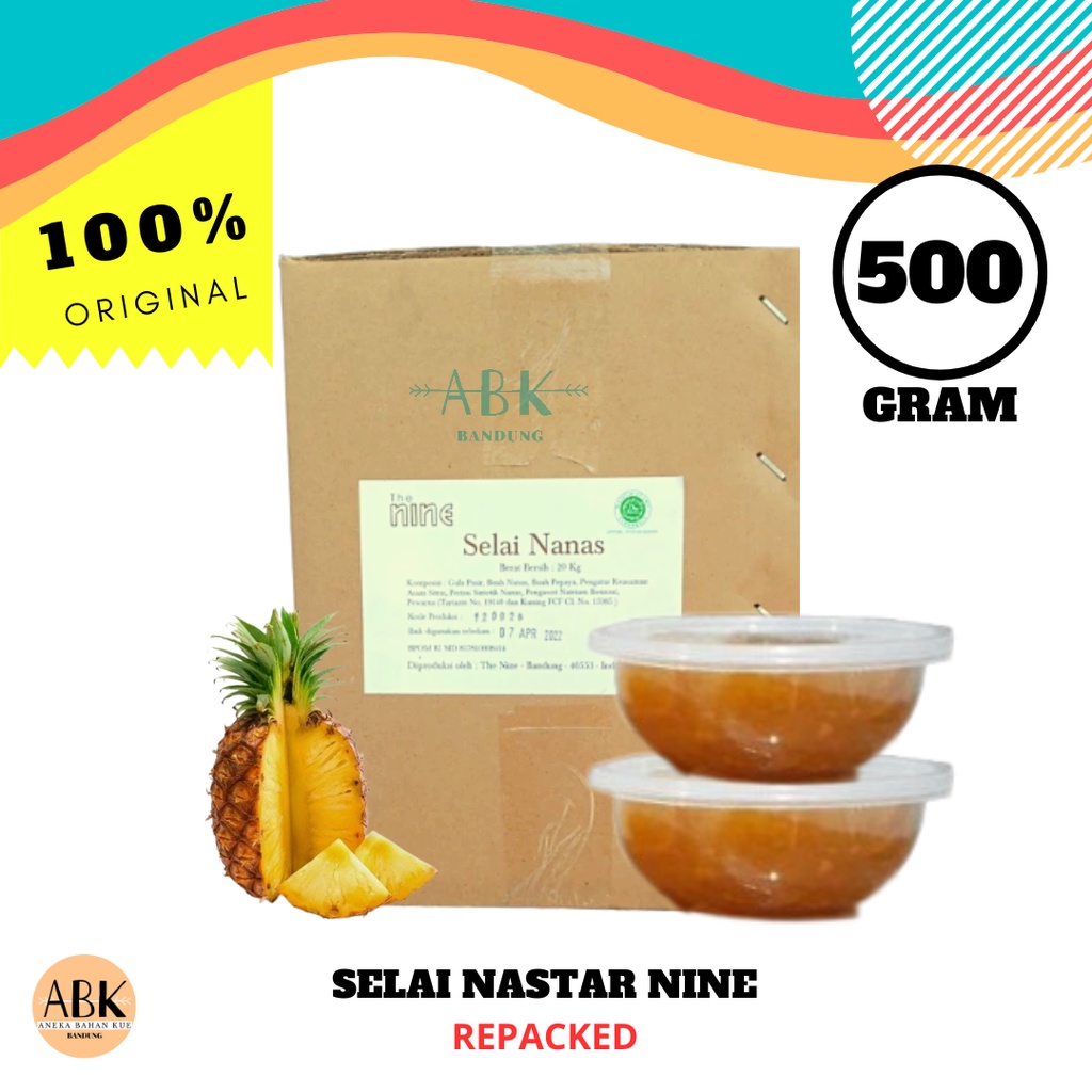 Jual SELAI NASTAR THE NINE 500GR | SELAI NANAS | ISIAN NANAS 500G ...