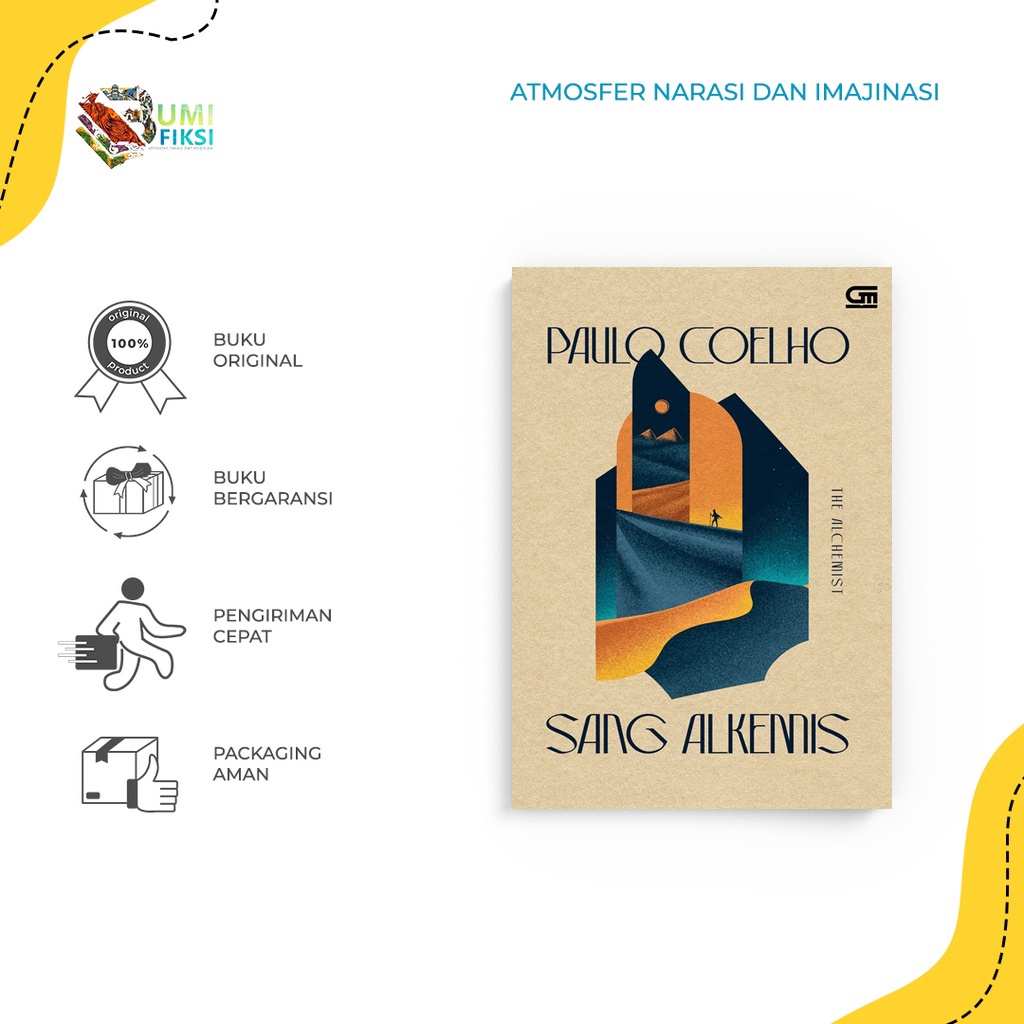 Jual Buku Novel - Sang Alkemis - Paulo Coelho - GPU - Bumifiksi ...