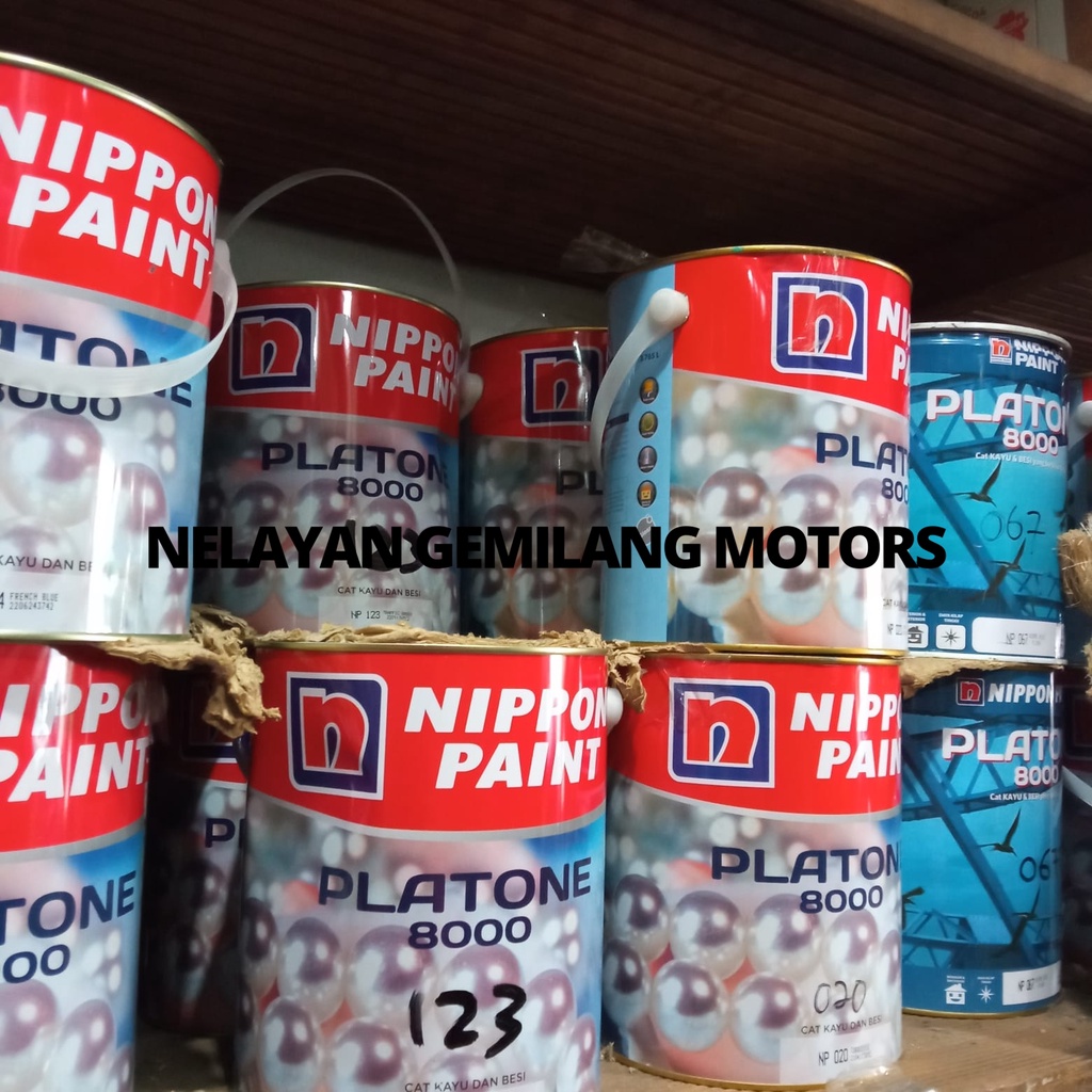 Jual Cat PLATONE NIPPON PAINT 8000 Cat Minyak, Besi dan Kayu Kemasan ... Jual Cat PLATONE NIPPON PAINT 8000 Cat Minyak, Besi dan Kayu Kemasan ...