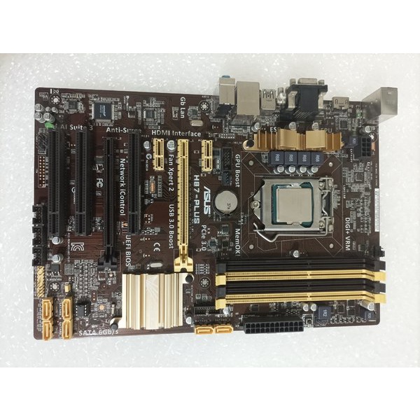 Jual Motherboard Atx Gaming Asus H87 -Plus 1150 Paket Prosesor Intel ...