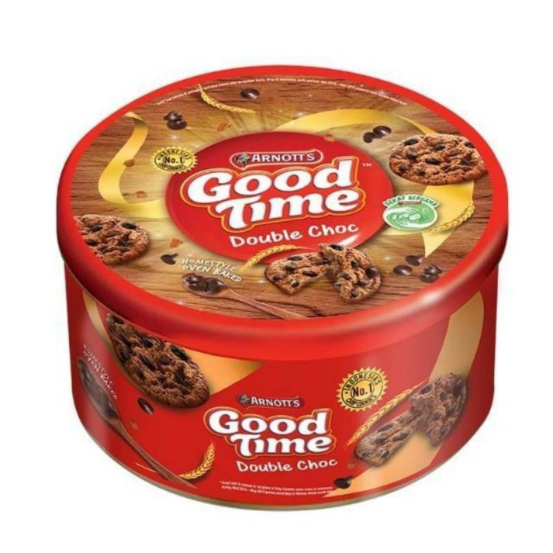 Jual Good time kaleng 149 g Double choco | Shopee Indonesia
