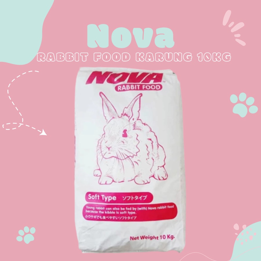 Jual Nova Rabbit Food 10KG - Makanan Kelinci Marmut (OJOL) | Shopee ...