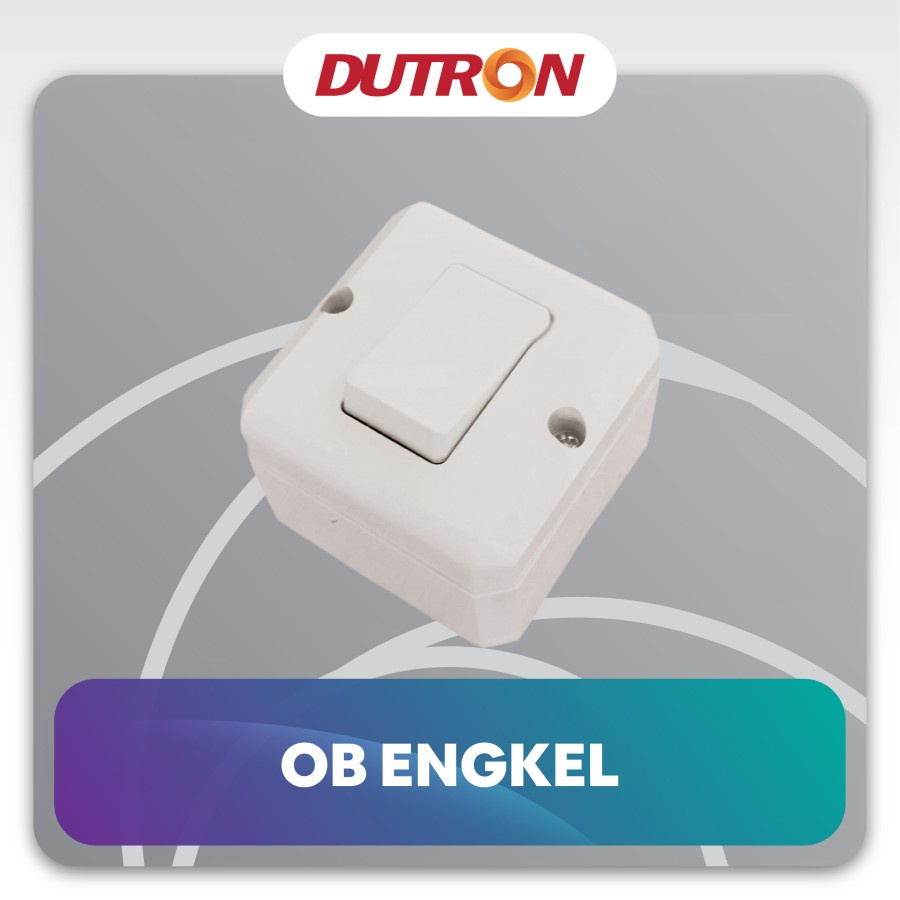 Jual DUTRON Saklar Outbow Engkel OB Engkel Tempel Tunggal DV-OBE-01 ...